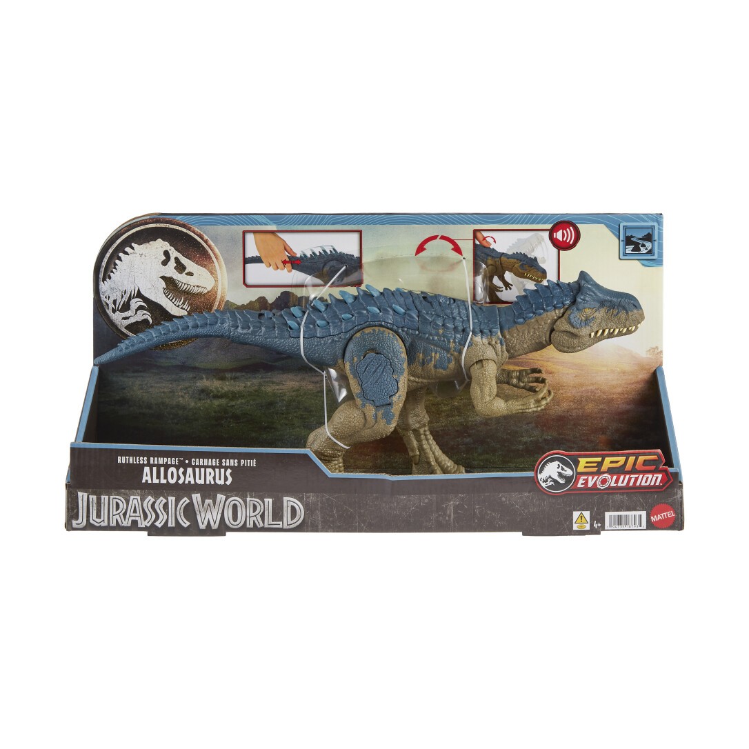 Mattel Jurassic World Ruthless Rampage Allosaurus (STVD) - SIOC-32674488