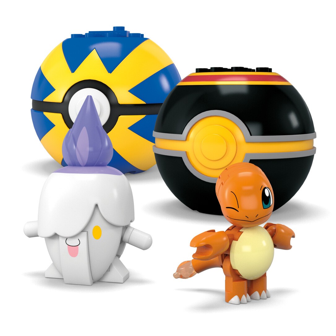 Mattel MEGA Pokémon 4 Feuer-Typ Pokémon Sets-38132547
